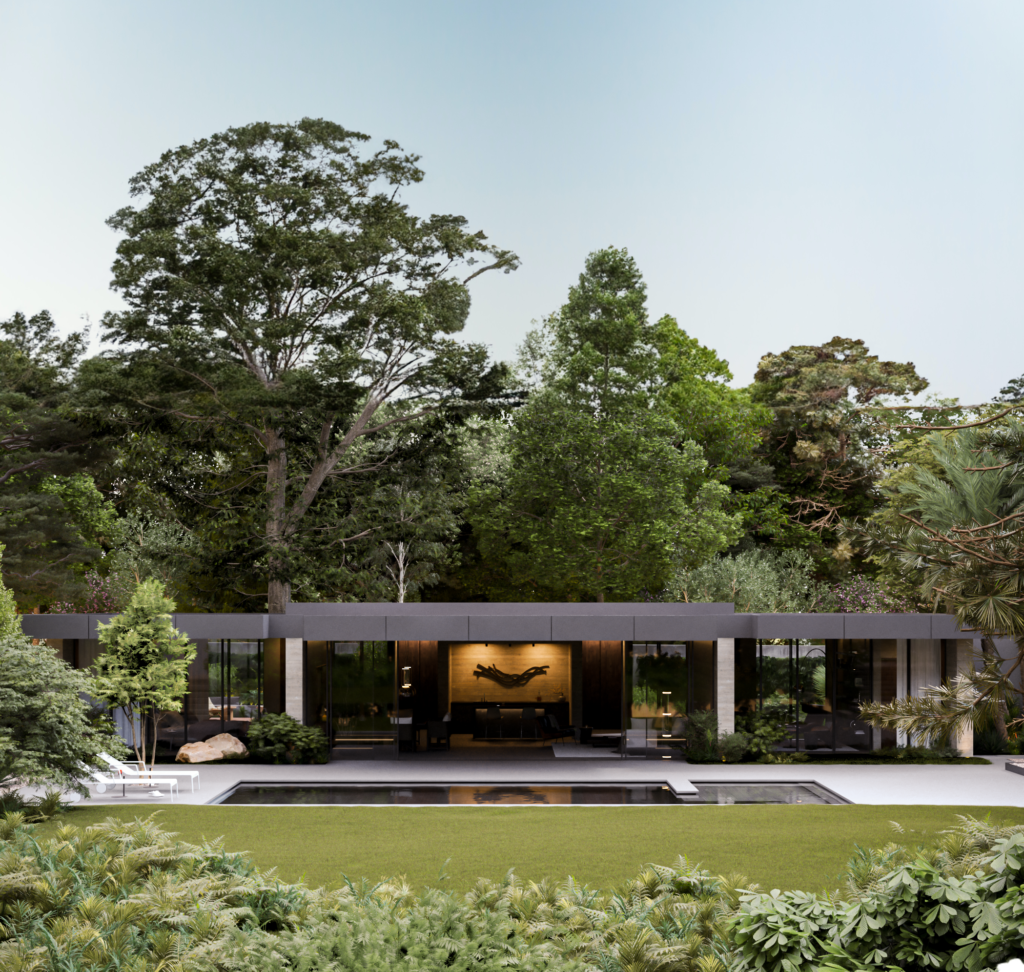 Pool House in the Forest - HRTD - Estudio de arquitectura